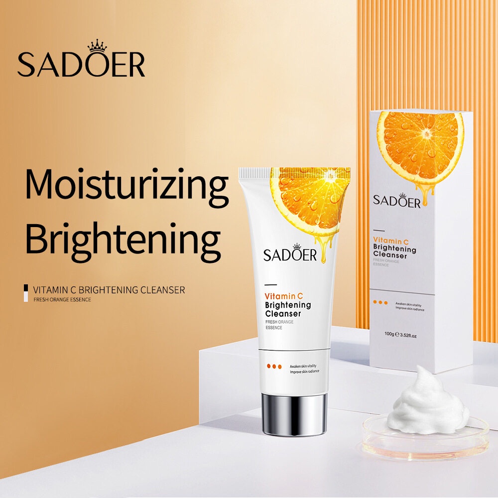 SADOER Vitamin C Brightening Face Cleanser 100g | Shopee Malaysia