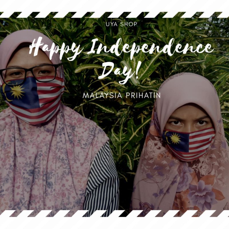 Face Mask Merdeka Jalur Gemilang | Shopee Malaysia