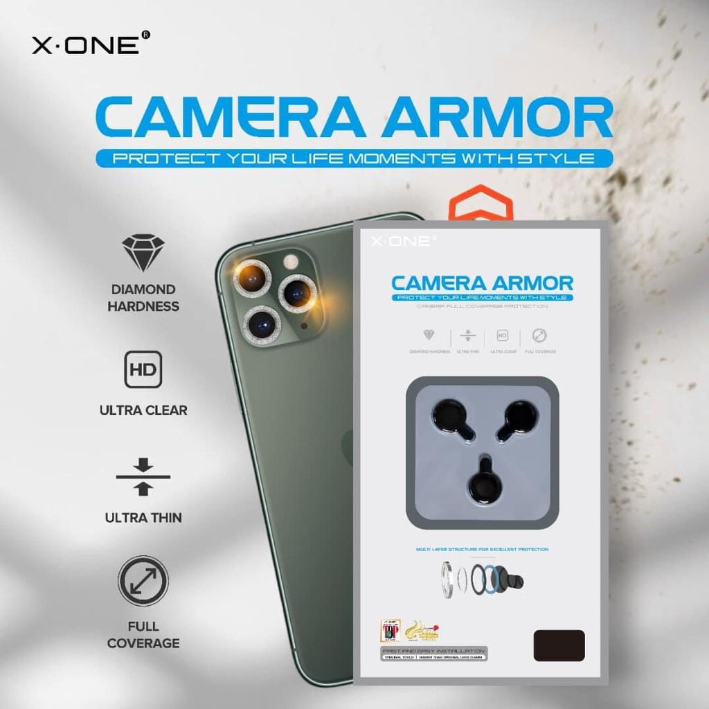 X-One Camera Armor Protector for iPhone 12 Mini / 12 / 12 Pro / 12 Pro ...