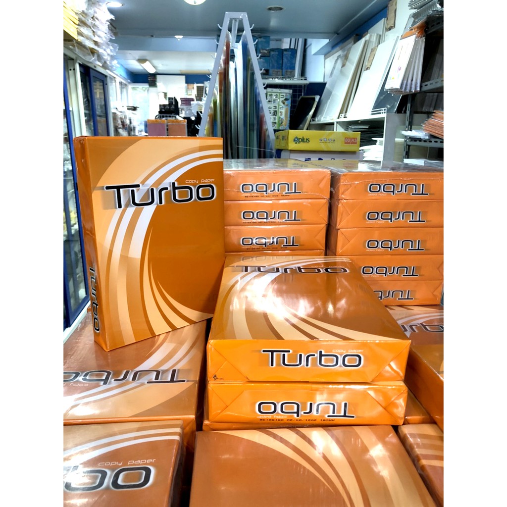 A4 Turbo copier paper, 70 gsm thick, 5 reams | Shopee Malaysia