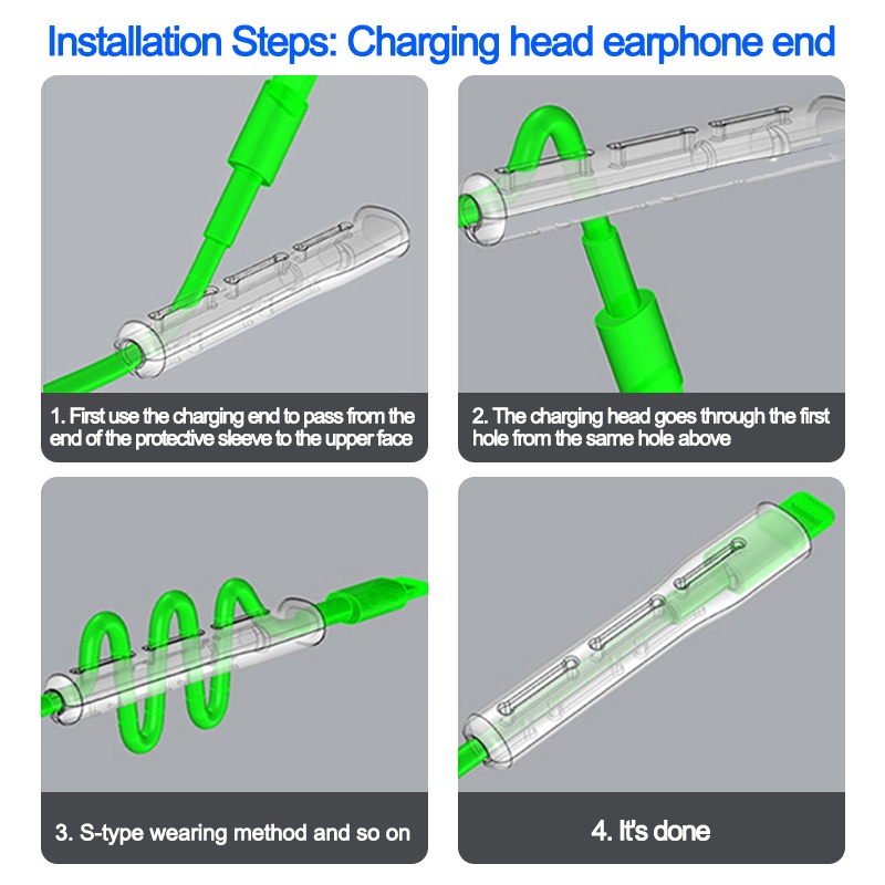 【Just For Android】BlueWow Cable Protector Mobile Phone Charging Cable ...