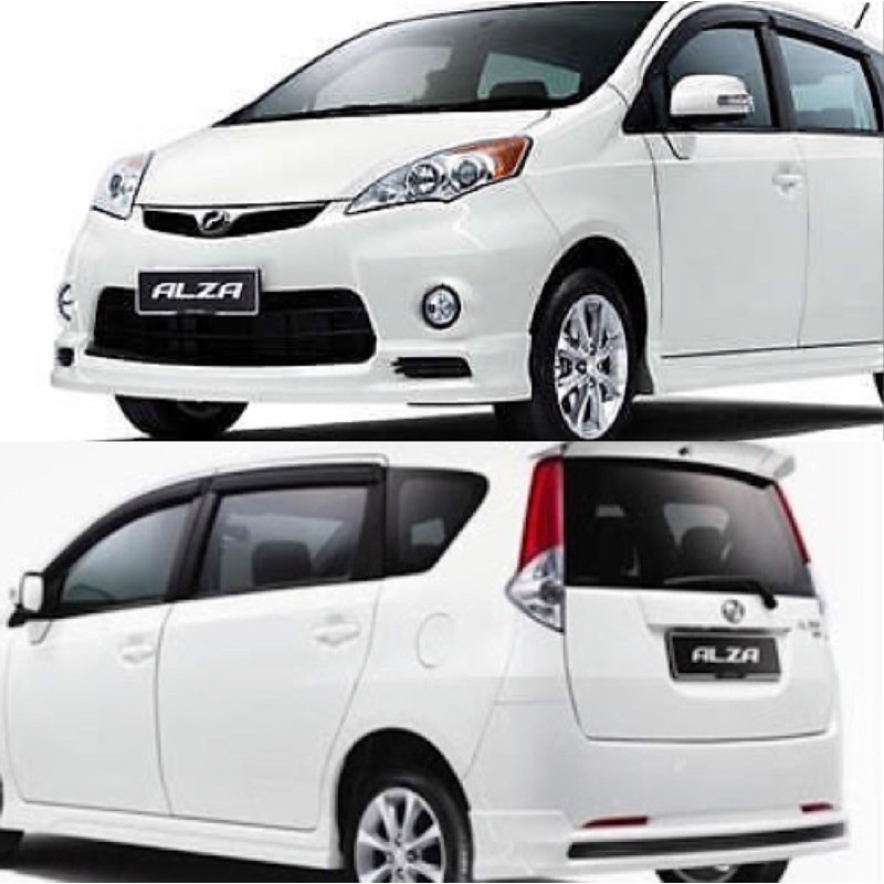 (PU) ALZA Se Front Side Rear Skirt Bodykit | Shopee Malaysia