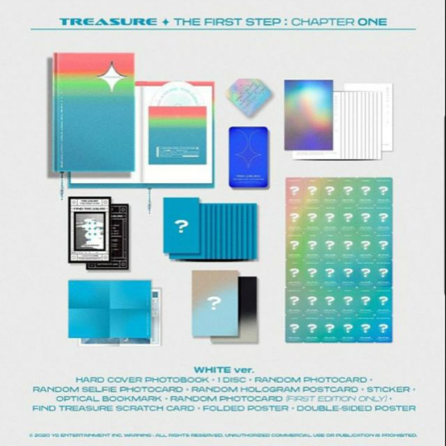 [KTOWN4U] TREASURE 1st Single album "THE FIRST STEP : CHAPTER ONE ...