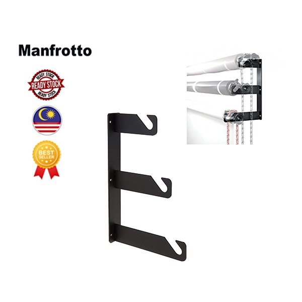 Manfrotto 045 Background Paper Triple Hooks | Shopee Malaysia