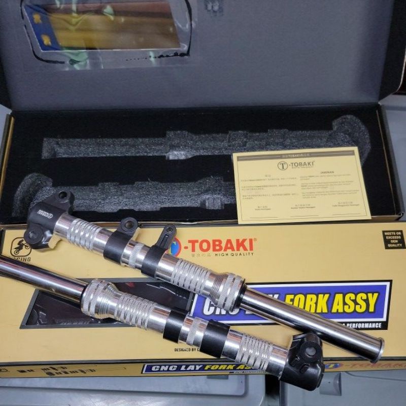 TOBAKI CNC LAY FORK ASSY LC135 Y15ZR / Y16ZR / EX5 / 135LC NEW (55D) VARIO SRL115 INJECTION NVX ...