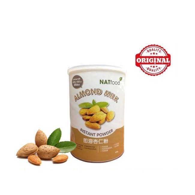NATFOOD ALMOND MILK INSTANT POWDER 400G | Shopee Malaysia