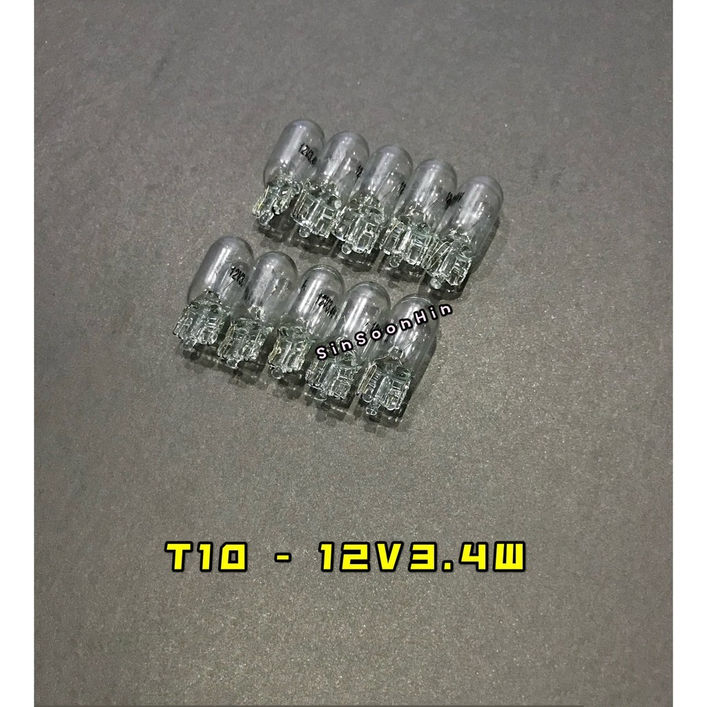 Honda EX5 Meter Bulb T10 - 10pcs | Shopee Malaysia