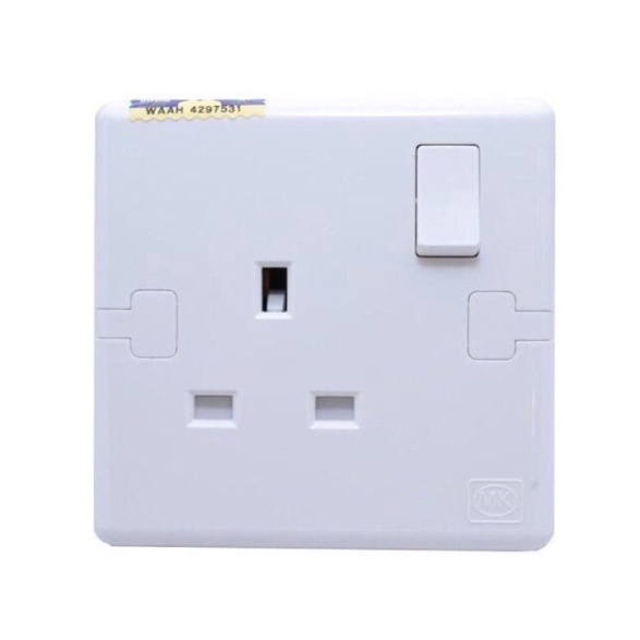 MK 13A SWITCH SOCKET OUTLET S2757 WHI / MK E2757 13A SWITCH SOCKET ...