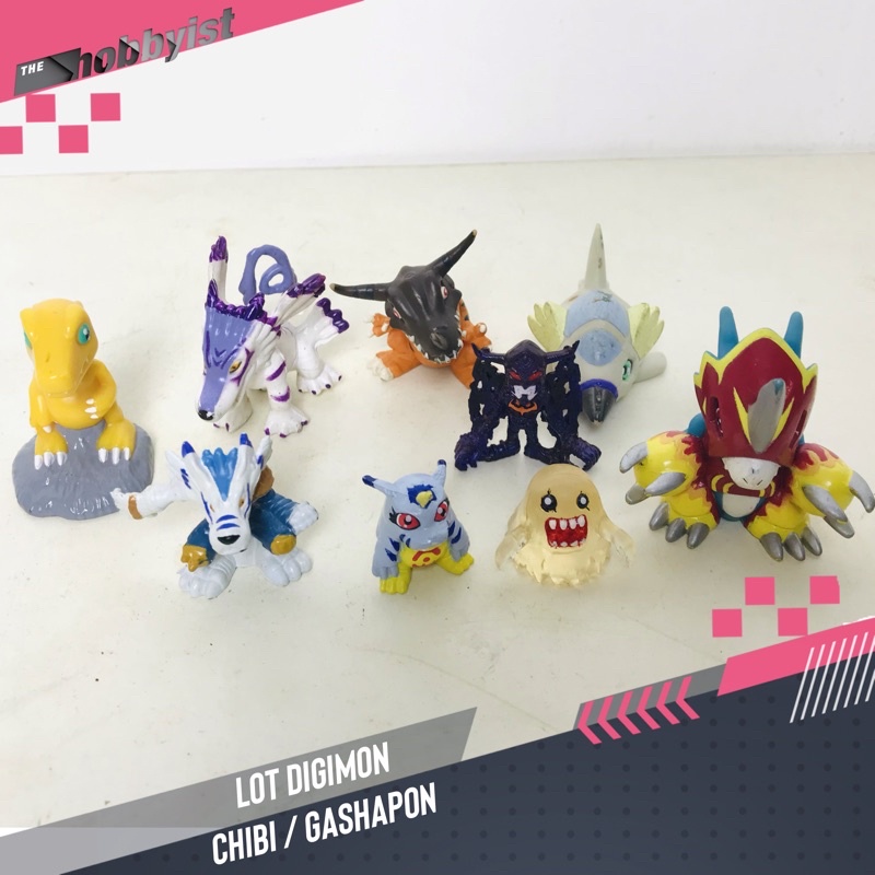 DIGIMON CHIBI GASHAPON MIX SET | Shopee Malaysia