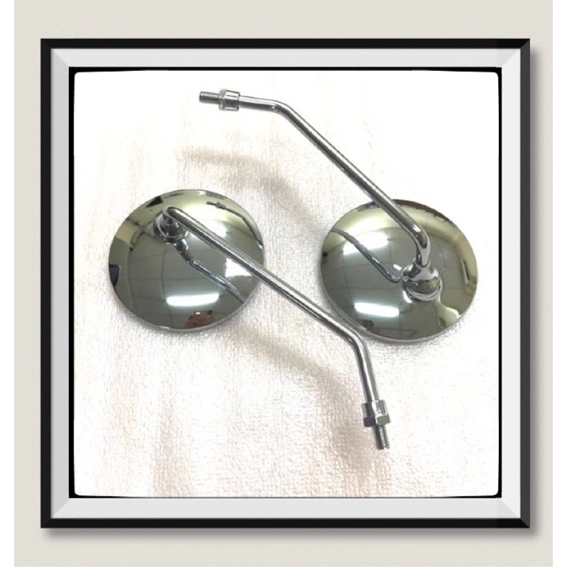 HONDA C70 GBO CHROME SIDE MIRROR SET C50 C100 BULAT | Shopee Malaysia