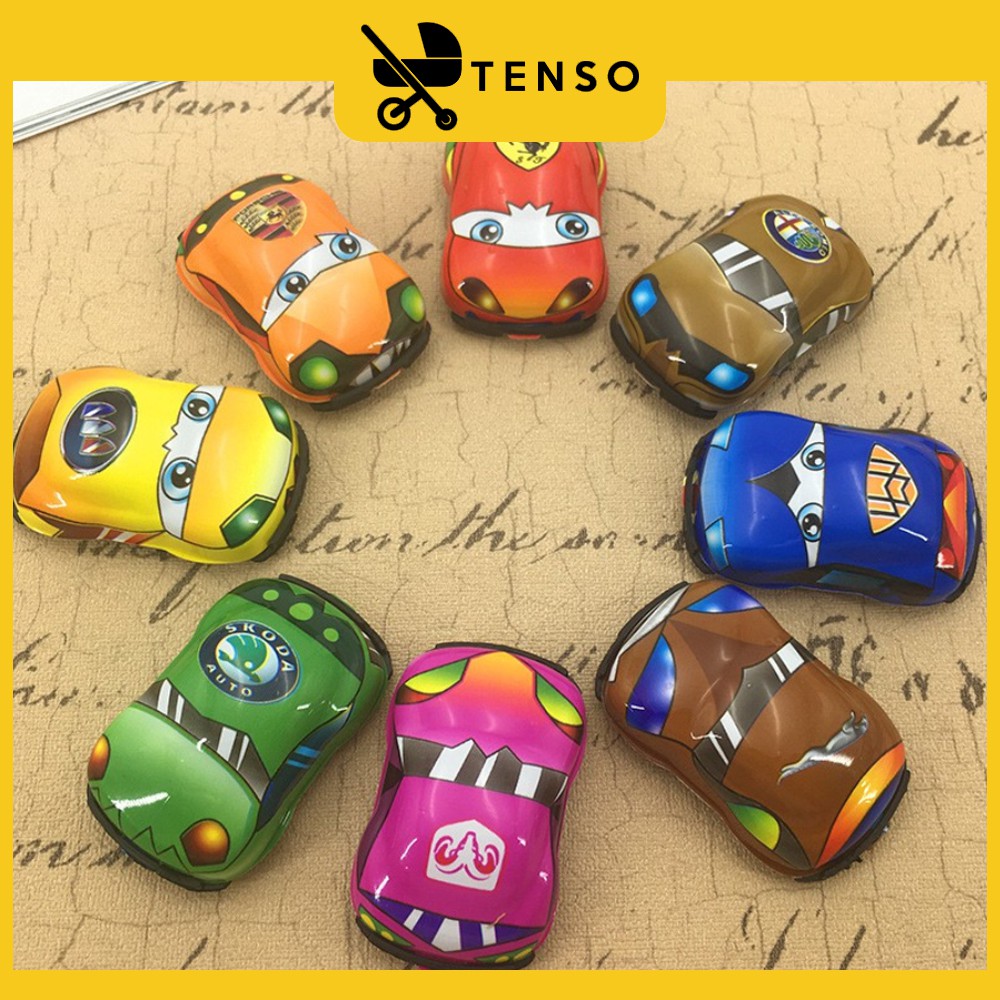 Tenso Pull Back Mini Car Toy Assorted Mini Plastic Vehicle Set Kereta ...