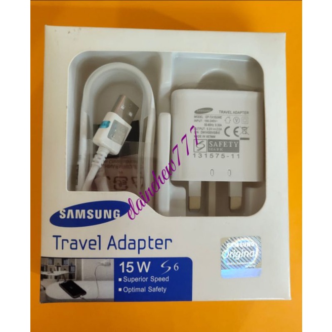 Samsung Original Travel Adapter Set (tested before ship out) | Shopee ...