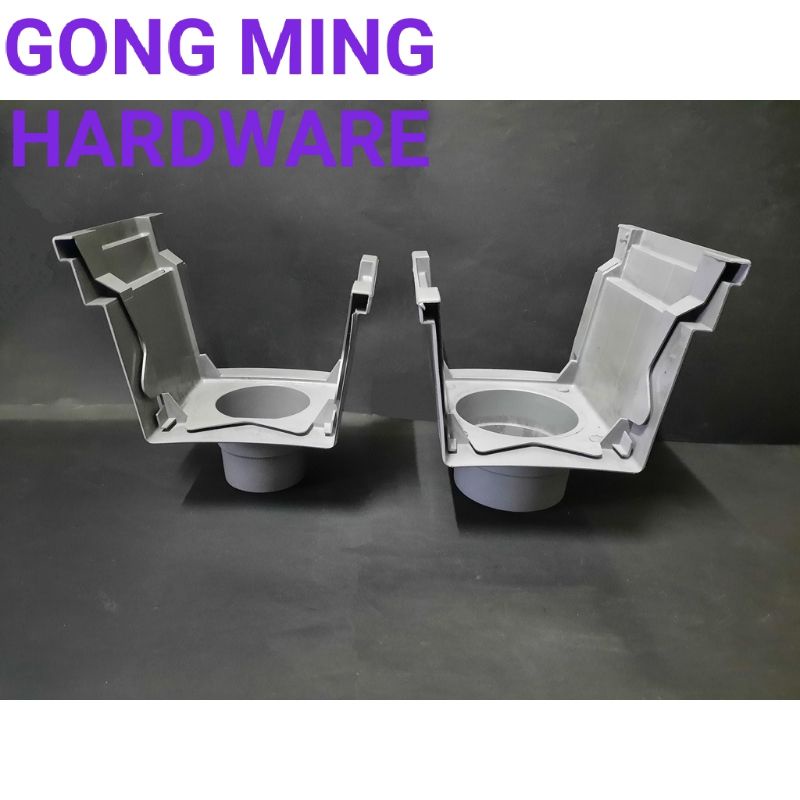 🎉READY STOCK🎉PVC Gutter Spout Head/ Rainwater Outlet / Salur Air Buang air/ palong Keluar air ...