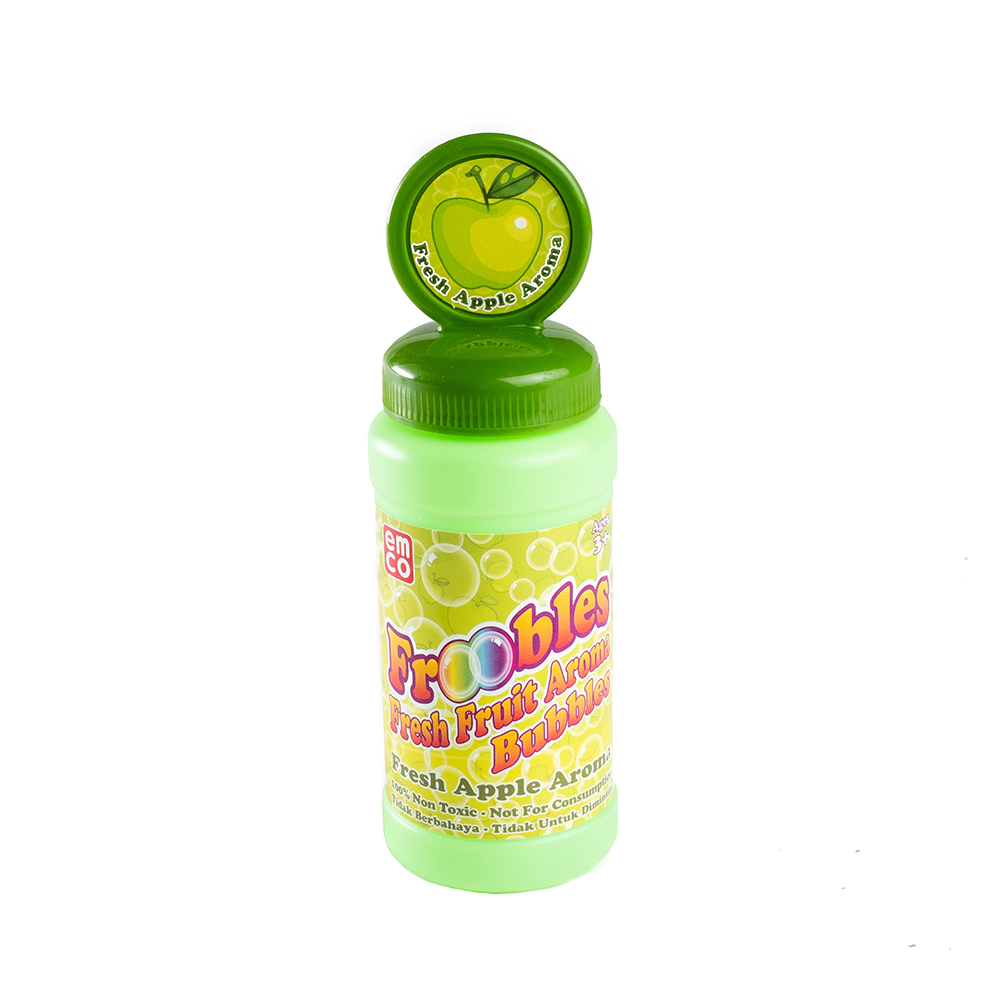 EMCO Froobles Bubbles Fresh Fruit Aroma Green Apple Bottle Toy | Shopee ...