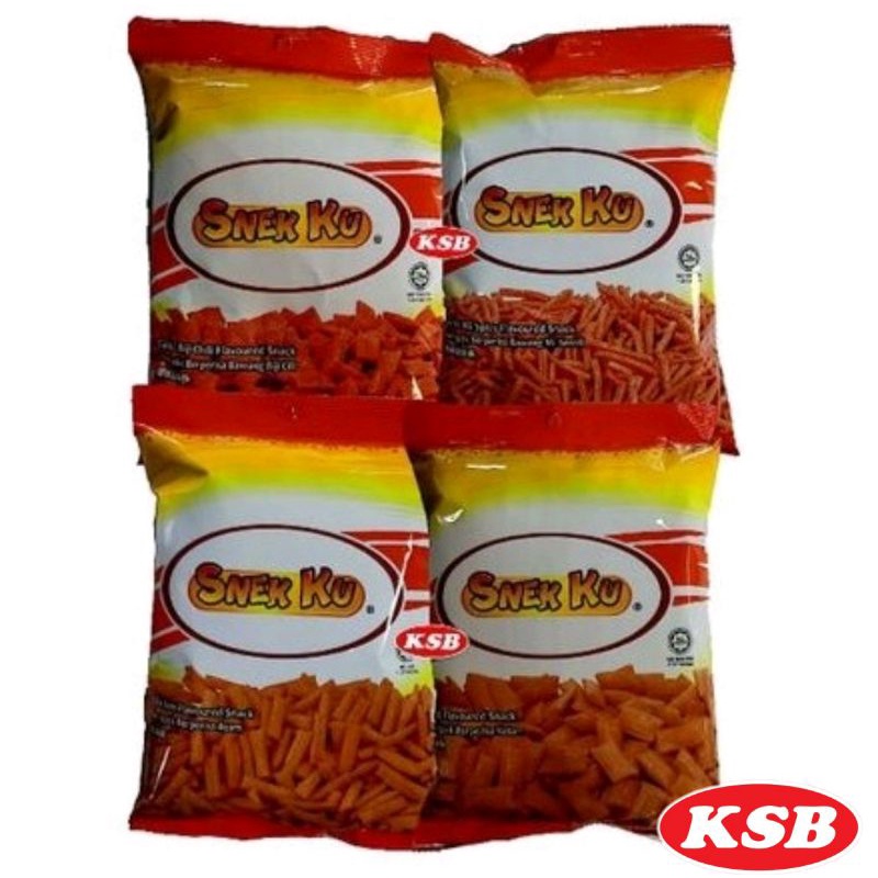 SNEK KU SNACKS CRAB/GARLIC BIJI/MI/KEN 250G | Shopee Malaysia