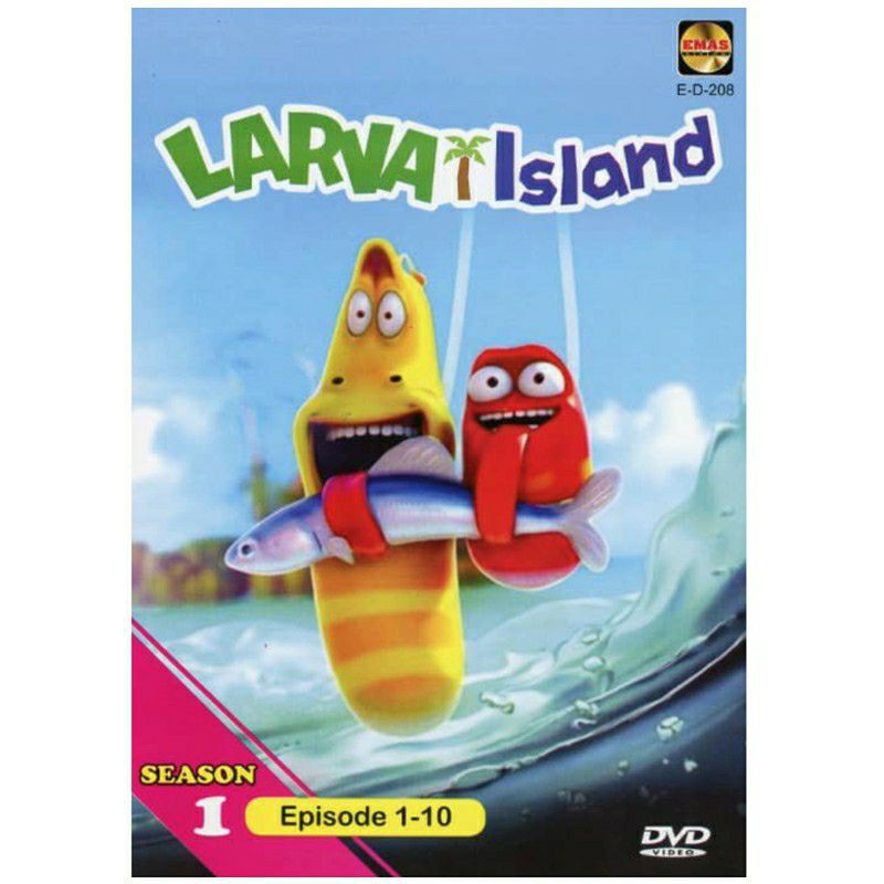 LARVA ISLAND DVD SEASON 1 ( EPISODE 1-10 ) | Shopee Malaysia