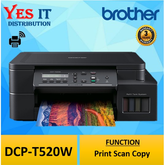 Brother DCP-T530W / DCP-T730W Color Inkjet Printer ( Print Scan Copy ...
