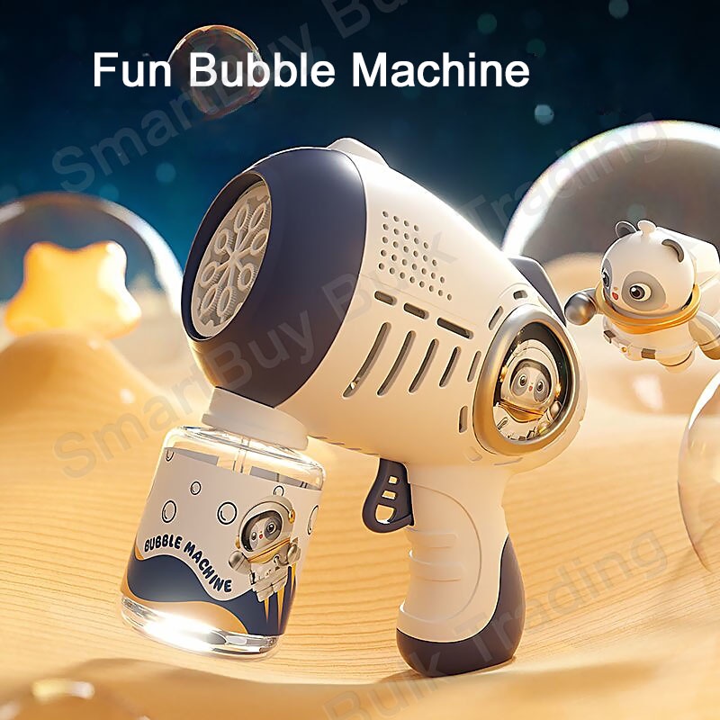 Fun Electric Automatic Bubble Gun Machine Toys | Shopee Malaysia