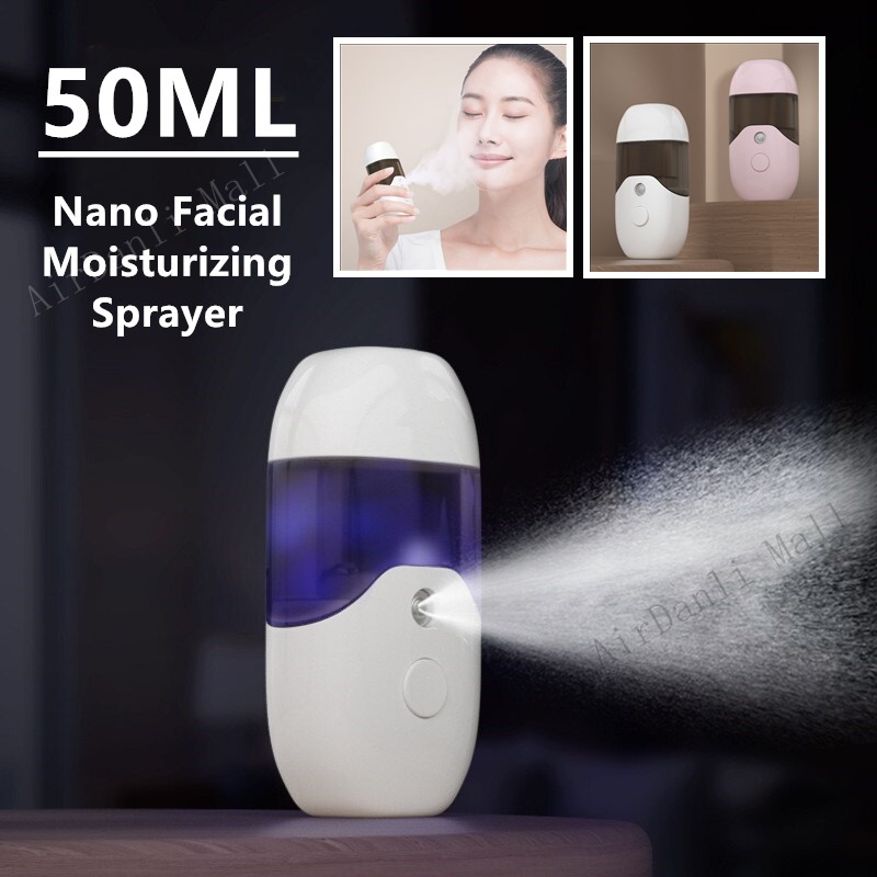 50ML Nano alcohol Spray Bottle Disinfectant Spray Water Mist Spray Hand ...