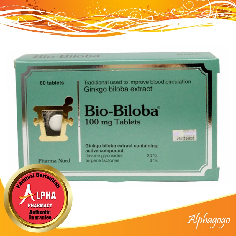 Pharma Nord Bio-Biloba 100mg (60 Tablets) | Shopee Malaysia