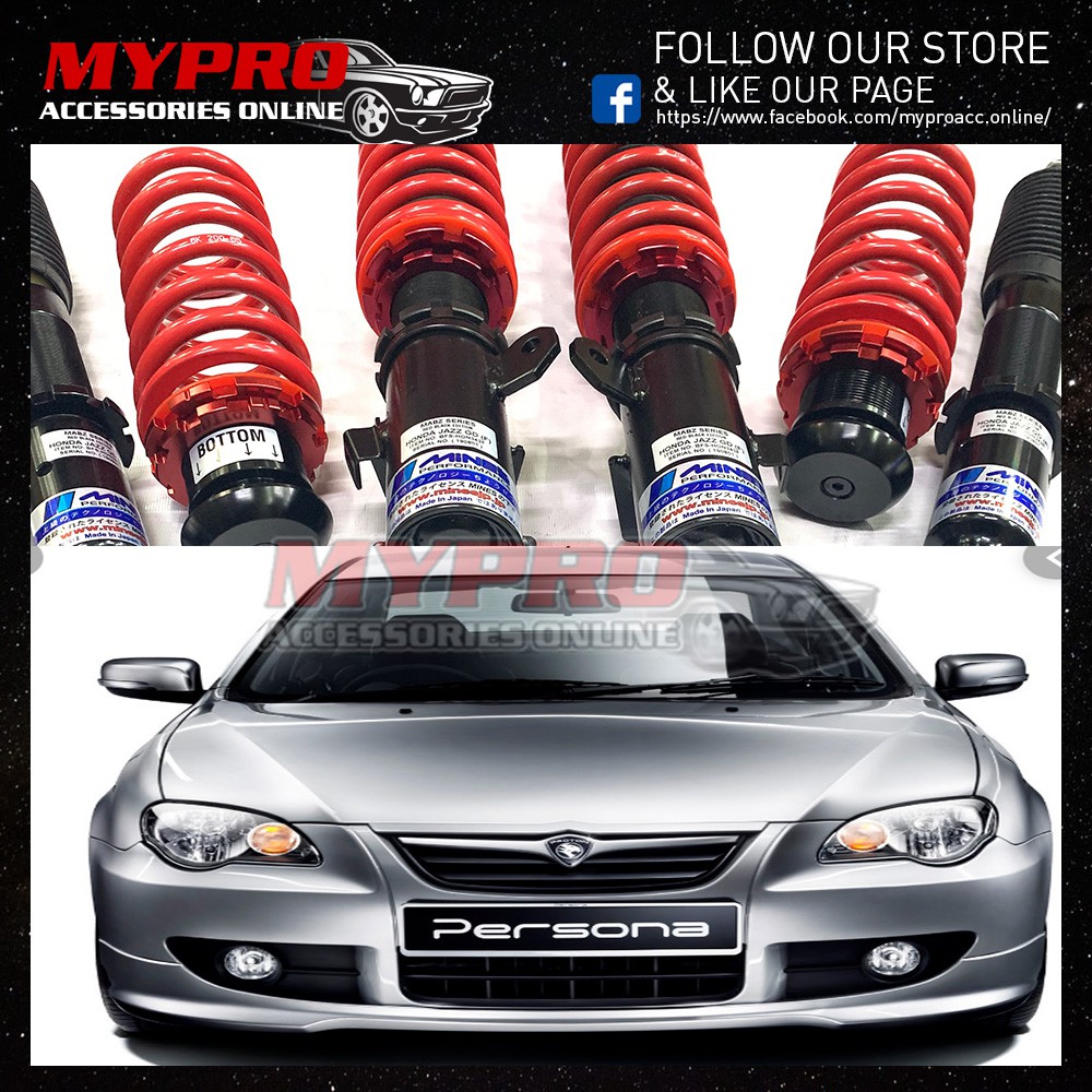 🔥Adjustable🔥🇯🇵PROTON PERSONA 07-16 MINES Hi Lo Body shift Adjustable ...