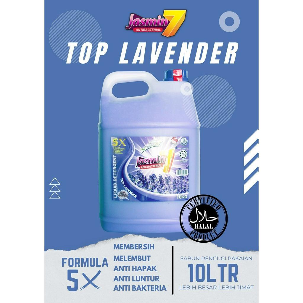 Jasmin7 Liquid Detergent / Laundry Detergent 10KG | Shopee Malaysia