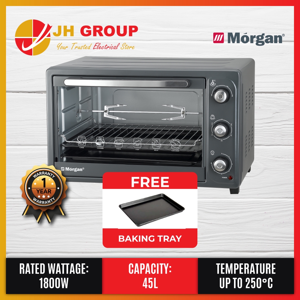 Morgan Electric Oven With Rotisserie And Convection Function (45 L) Meo ...