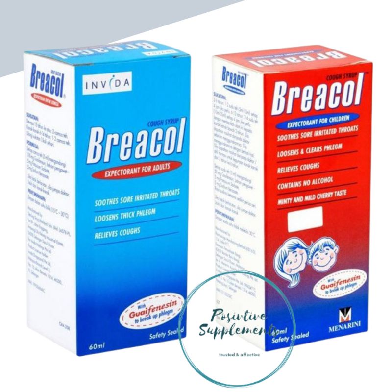 BREACOL COUGH SYRUP ADULT / CHILDREN 60ML | Shopee Malaysia