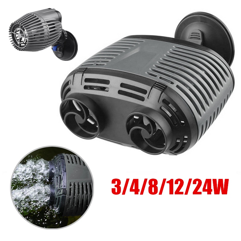 Silent Aquarium Wave Maker Pump Mini Air Valve Wave Maker Fish Tank ...
