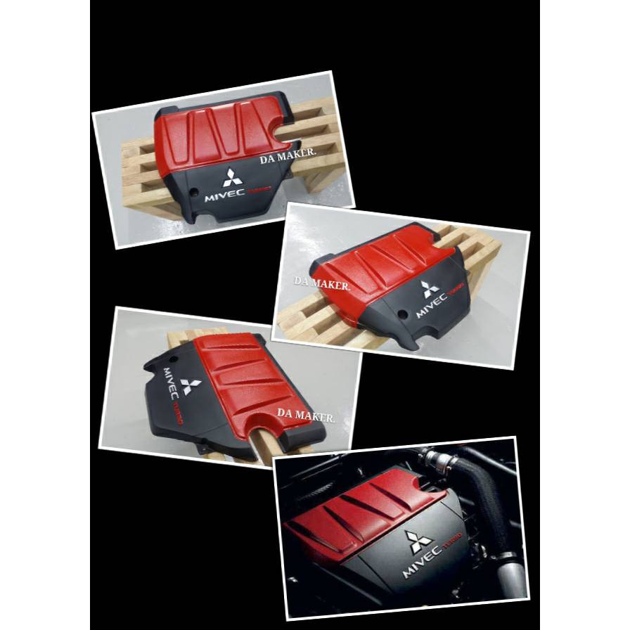 EVO X ENGINE COVER MIVEC TURBO PROTON INSPIRA / MITSUBISHI LANCER ...