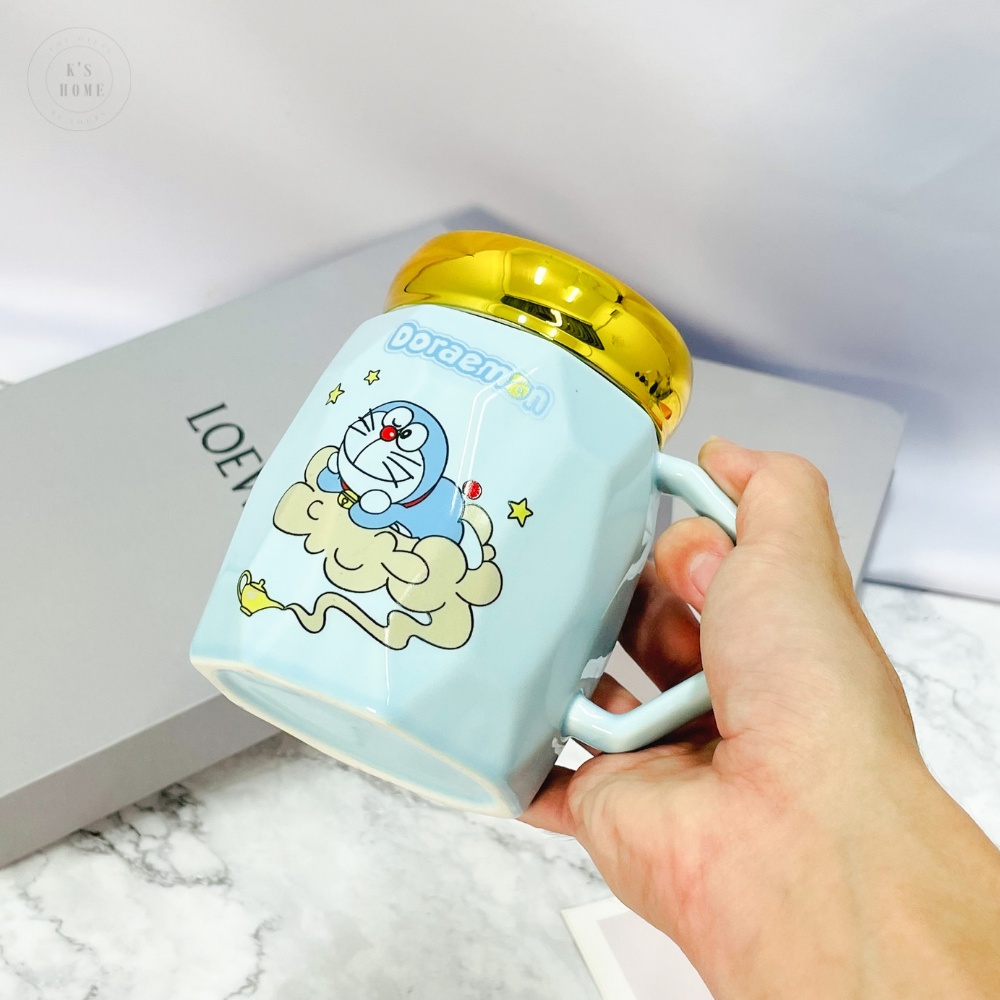 High Quality Ceramic Mirror Mug DORAEMON Design Hot Water Gift Present ...