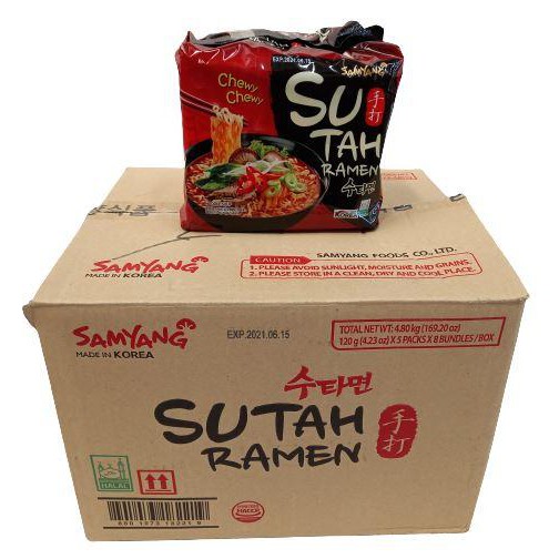SAMYANG SUTAH Ramen @ 120g x 5 pack | Shopee Malaysia