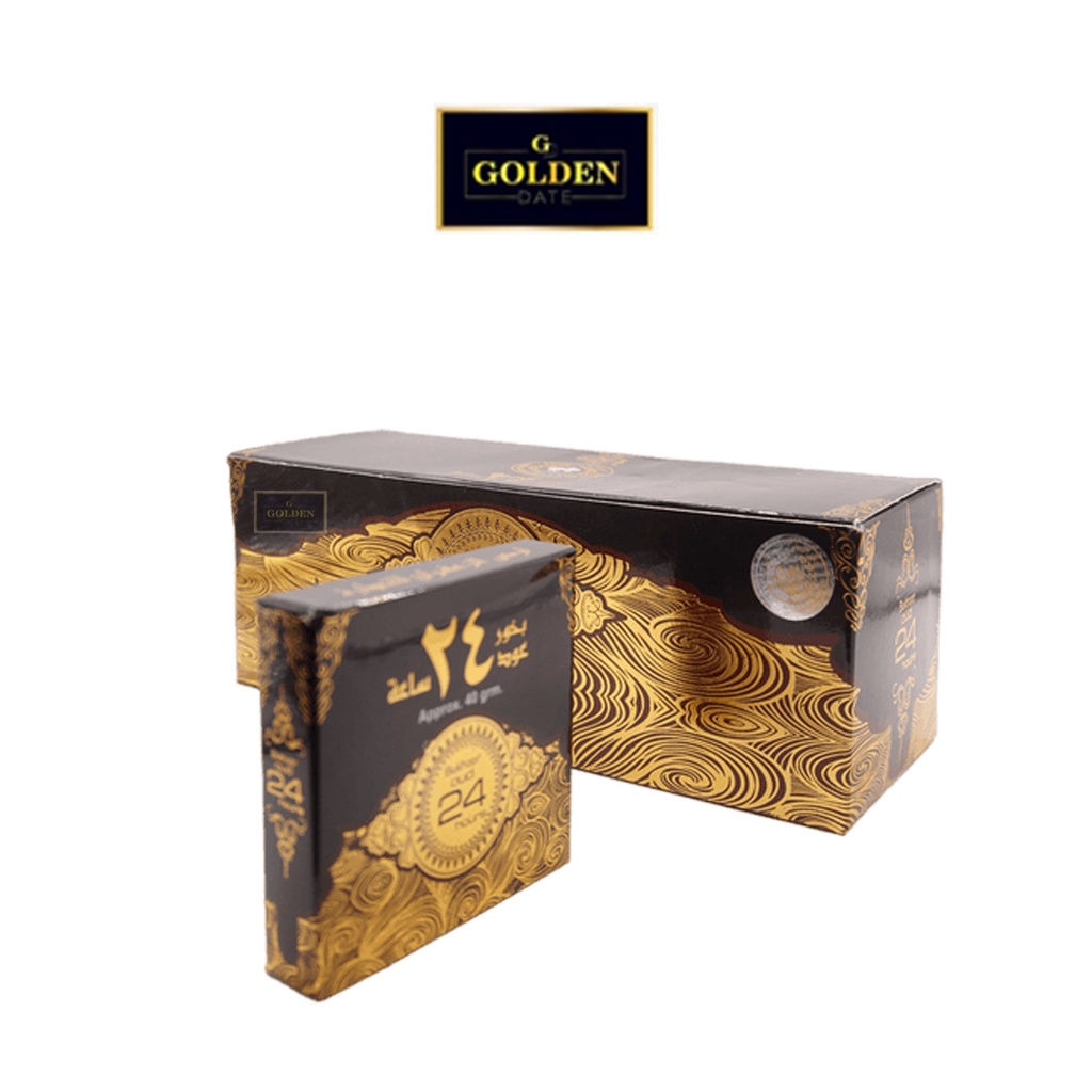 Bakhoor Incense Oud 24 Hours (12 Box) / Bukhoor / Bakhoor Oud 24 Hours | Shopee Malaysia