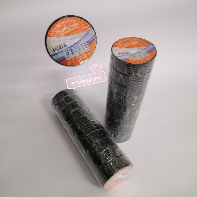 🛍️aisuangc🛍️FUDA Wayar Tape (Black)(1roll x 10pcs) | Shopee Malaysia