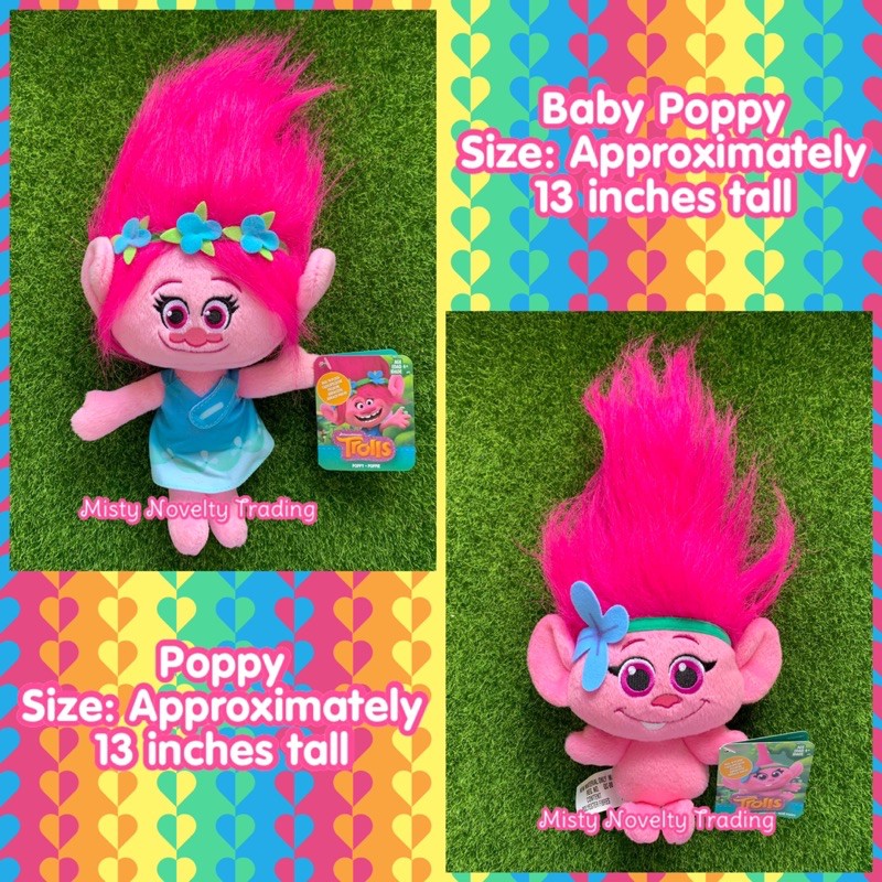 Trolls Poppy Plushie Dolls | Shopee Malaysia