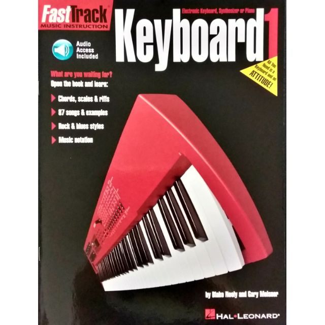 Fast Track Keyboard Book 1(Audio Access included) | Shopee Malaysia