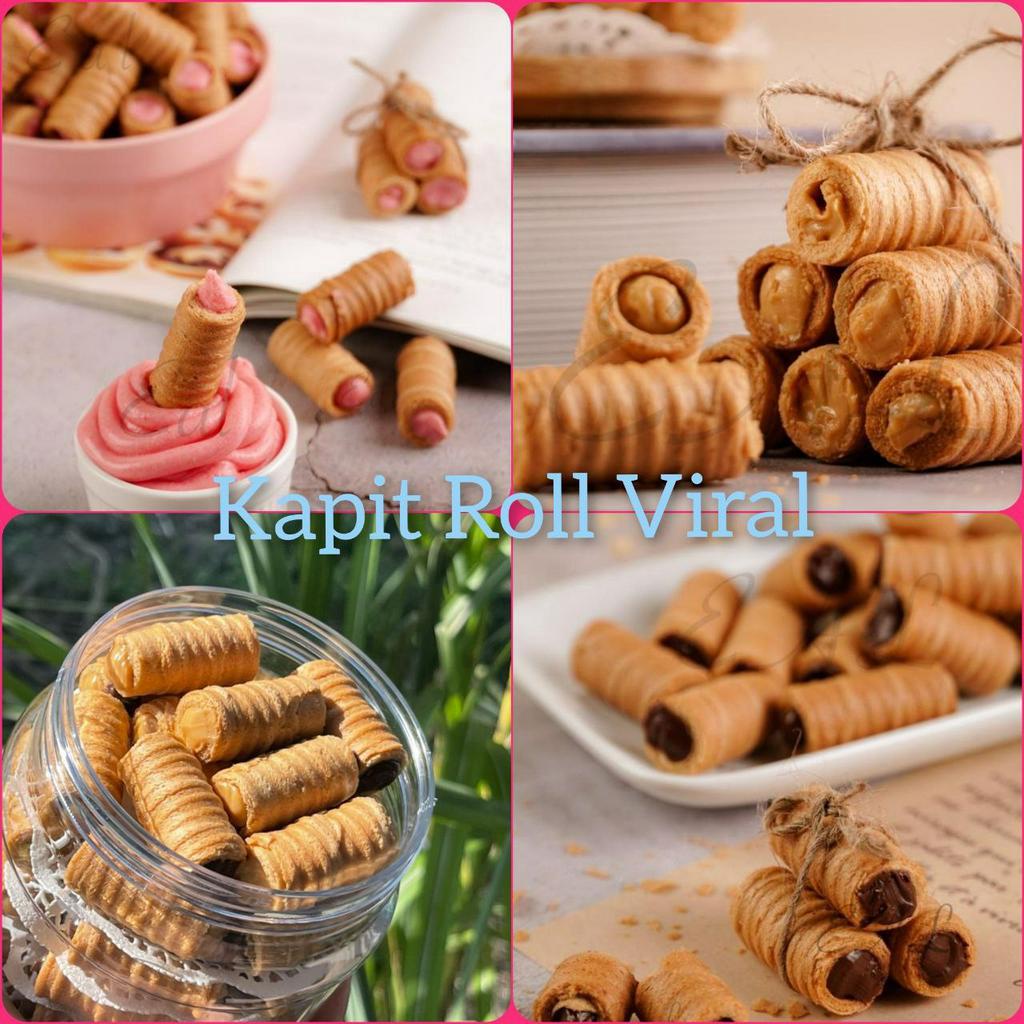 KAPIT ROLL VIRAL (CHOCHOLATE, PEANUT, MIX CHOCHOLATE&PEANUT) | Shopee ...