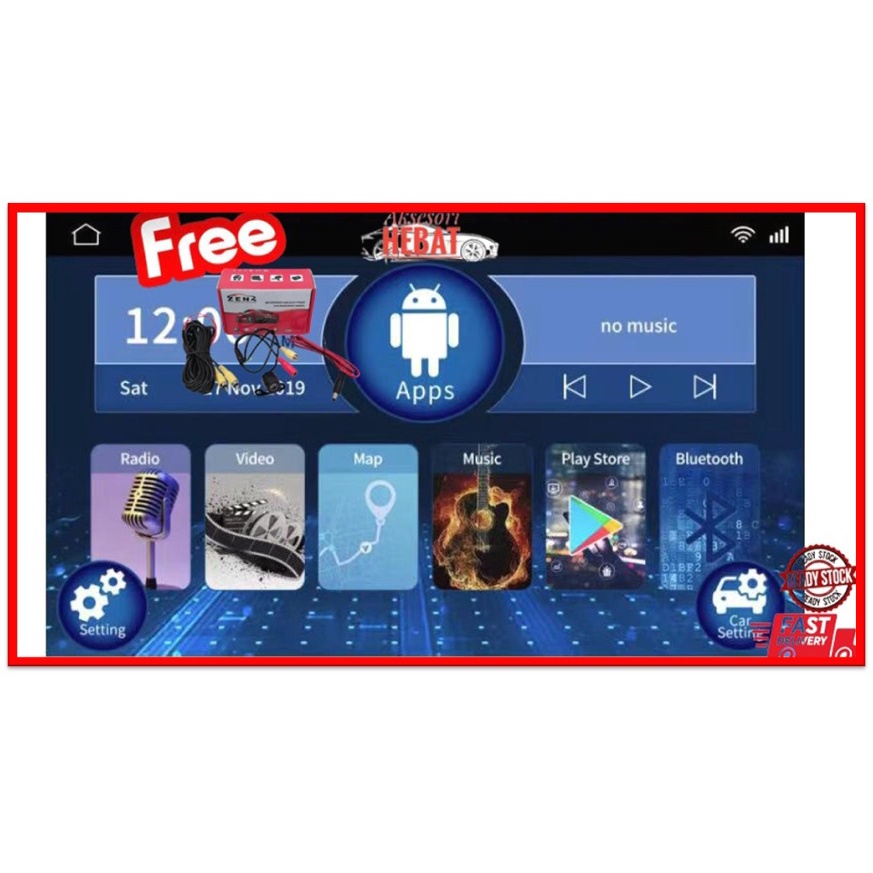 Android Player 8227L IPS AHD 2GB+32GB DSP MIC FREE Camera Cars ...