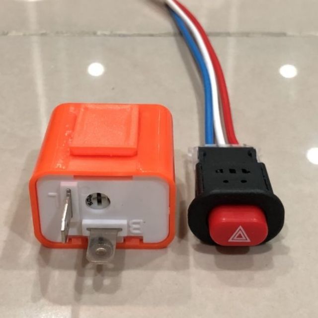 DOUBLE SIGNAL SWITCH WITH FLASH RELAY HAZARD SWITCH RS150R Y15ZR EX5 ...