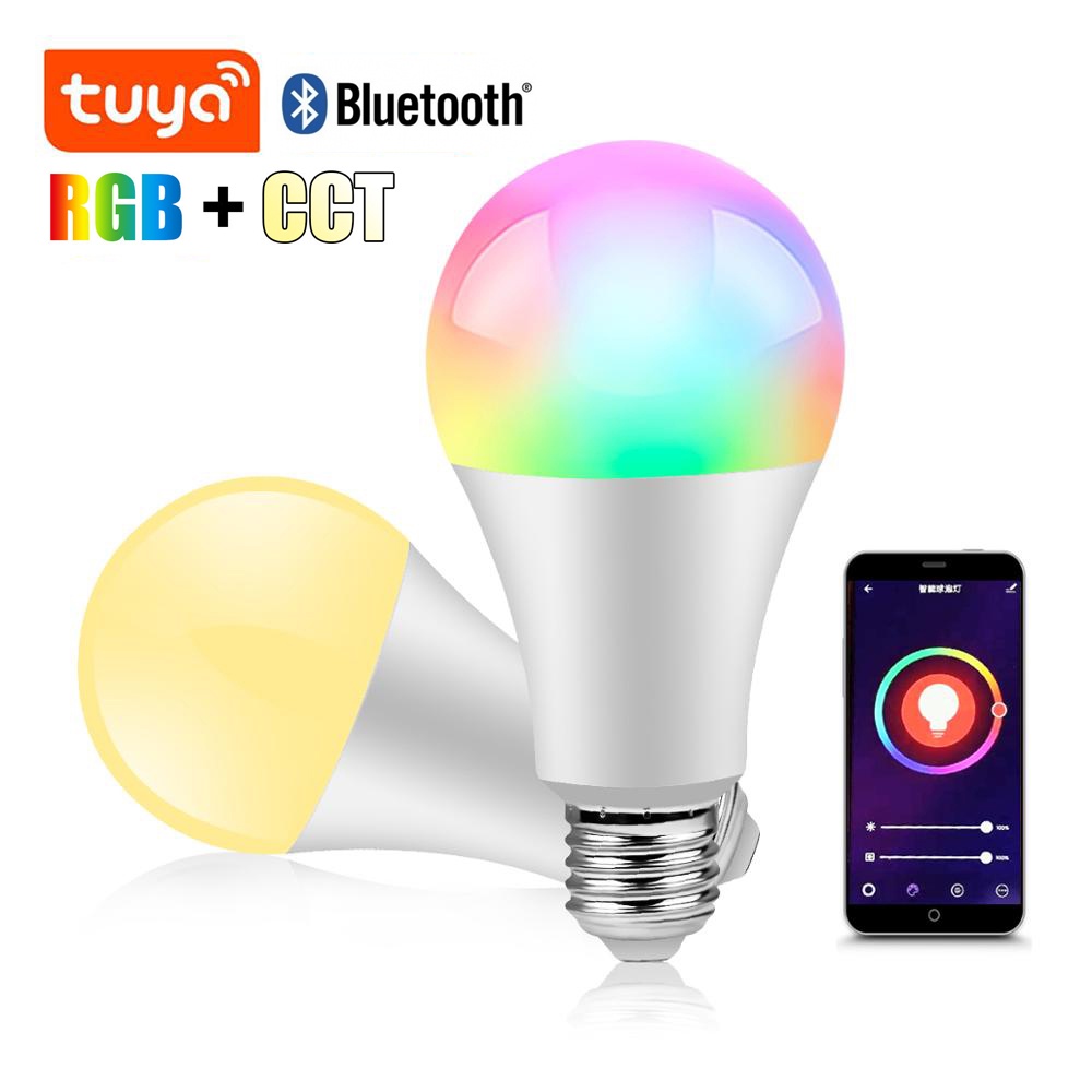 Tuya Smart Light Bulb RGB Plus Cct 10w Bluetooth Wireless Home Automation | Shopee Malaysia