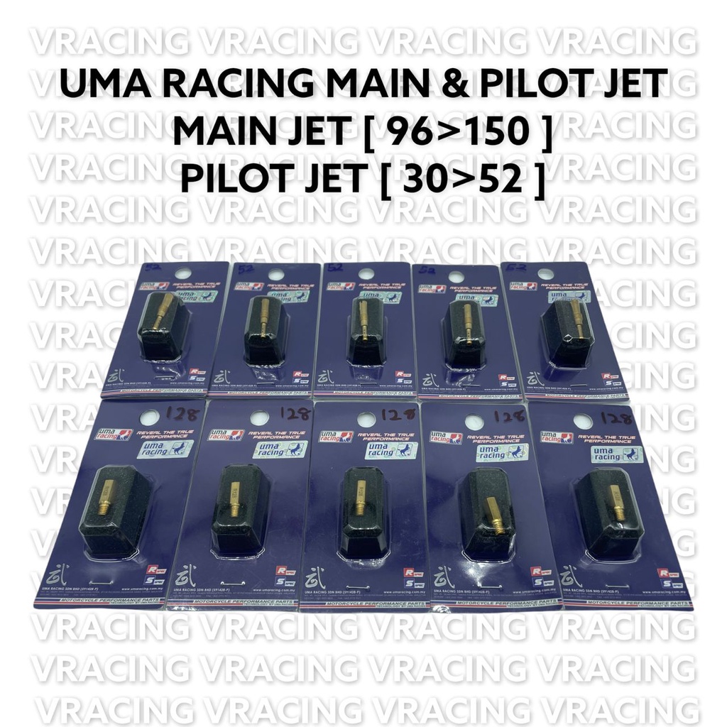 UMA RACING Main Jet & Pilot Jet 100% Original | Shopee Malaysia