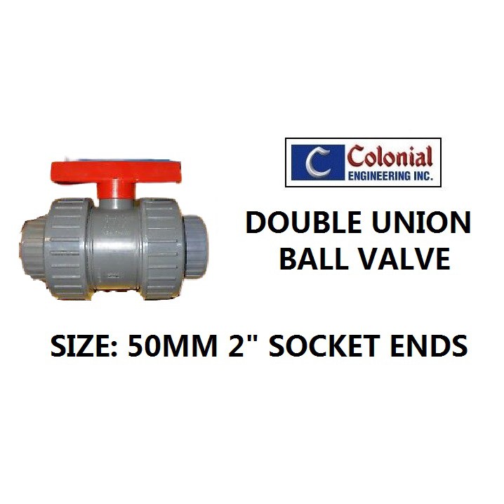 SCH80 SPEARS / COLONIAL / HERSHEY TRUE SINGLE DOUBLE UNION BALL VALVE ...