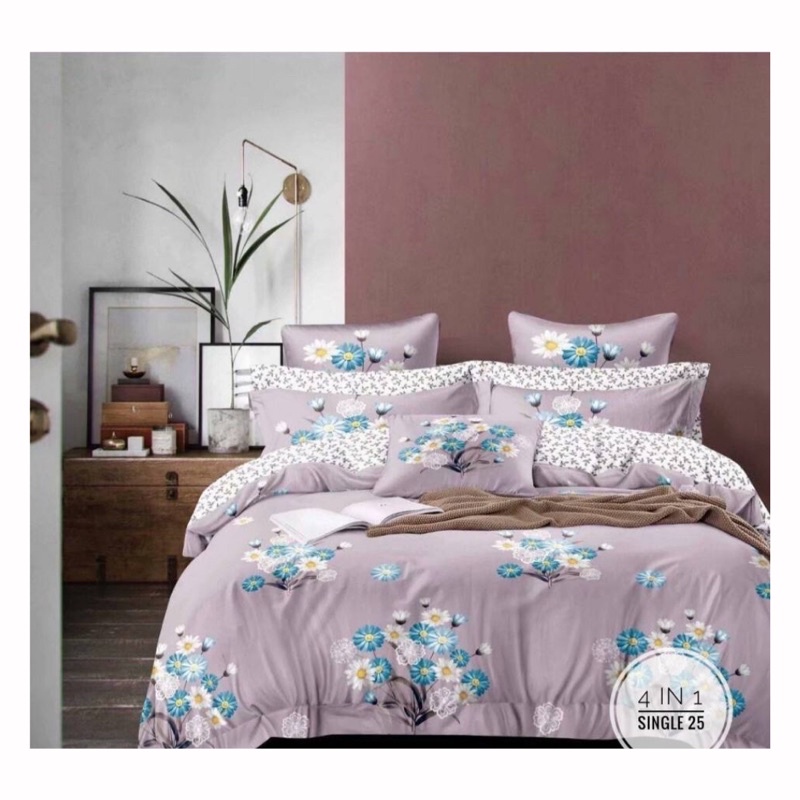 SINGLE 4IN1 WITH COMFORTER ( ADA SELIMUT ) | Shopee Malaysia