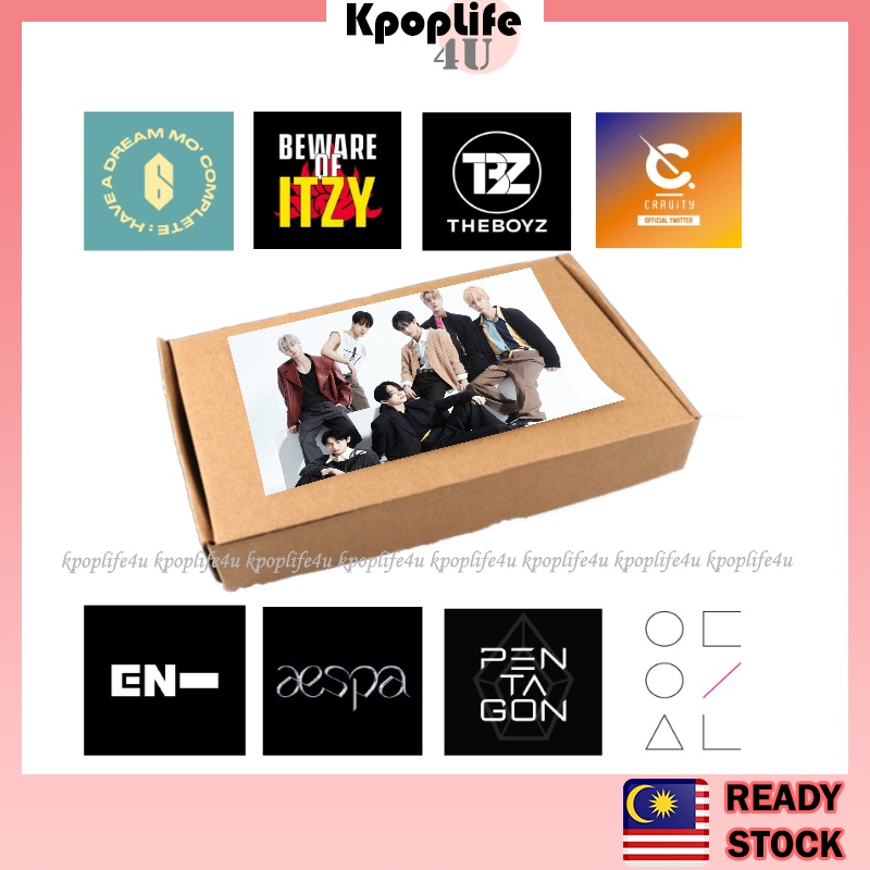 Kpop Gift Box En-hypen The Boyz BT Bl#ckPink A3spa Pentagon Itzy WEi ...