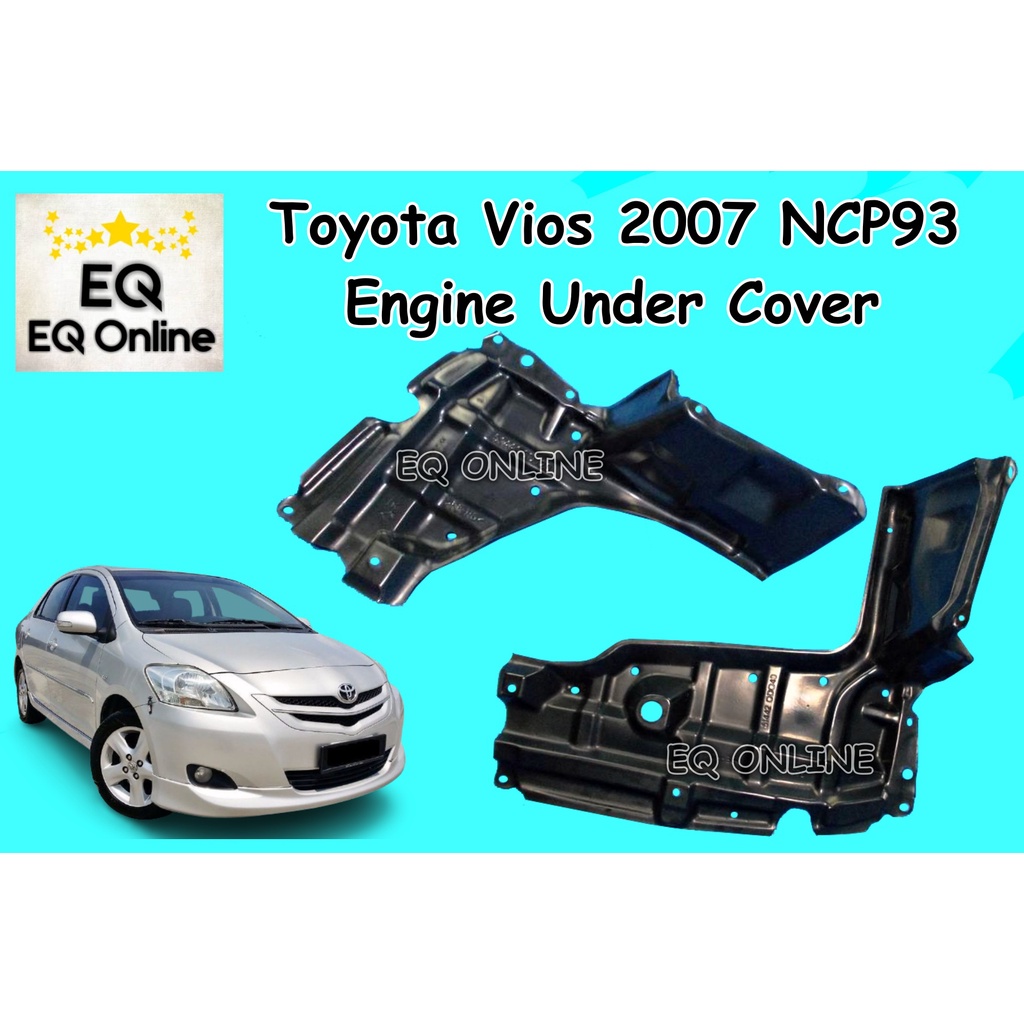 Toyota Vios 2007 NCP93 Engine Under Cover , Engine Splash Guard ...