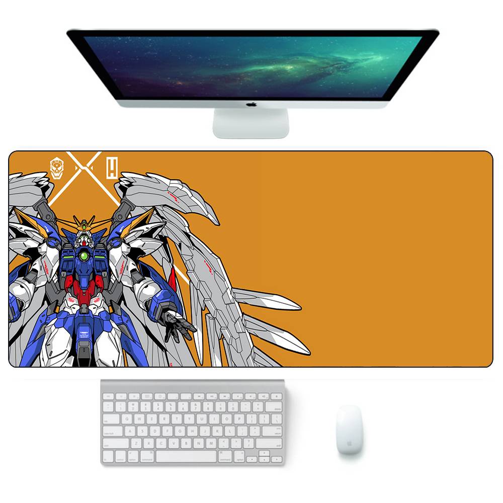 Gundam Mousepad Extended Mouse pad Large Gaming Mouse pad Stitched edge ...