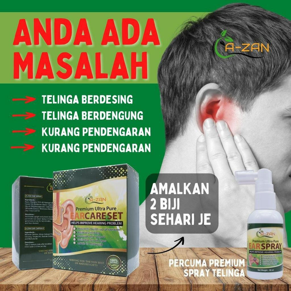 Azan Earcare Original - Hilangkan Telinga Berdesing | Shopee Malaysia