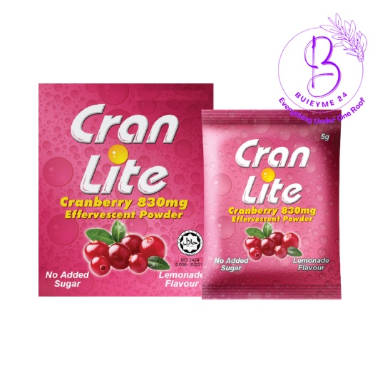 [READY STOCK] Cran Lite Cranberry 830mg Effervescent Powder | Shopee ...