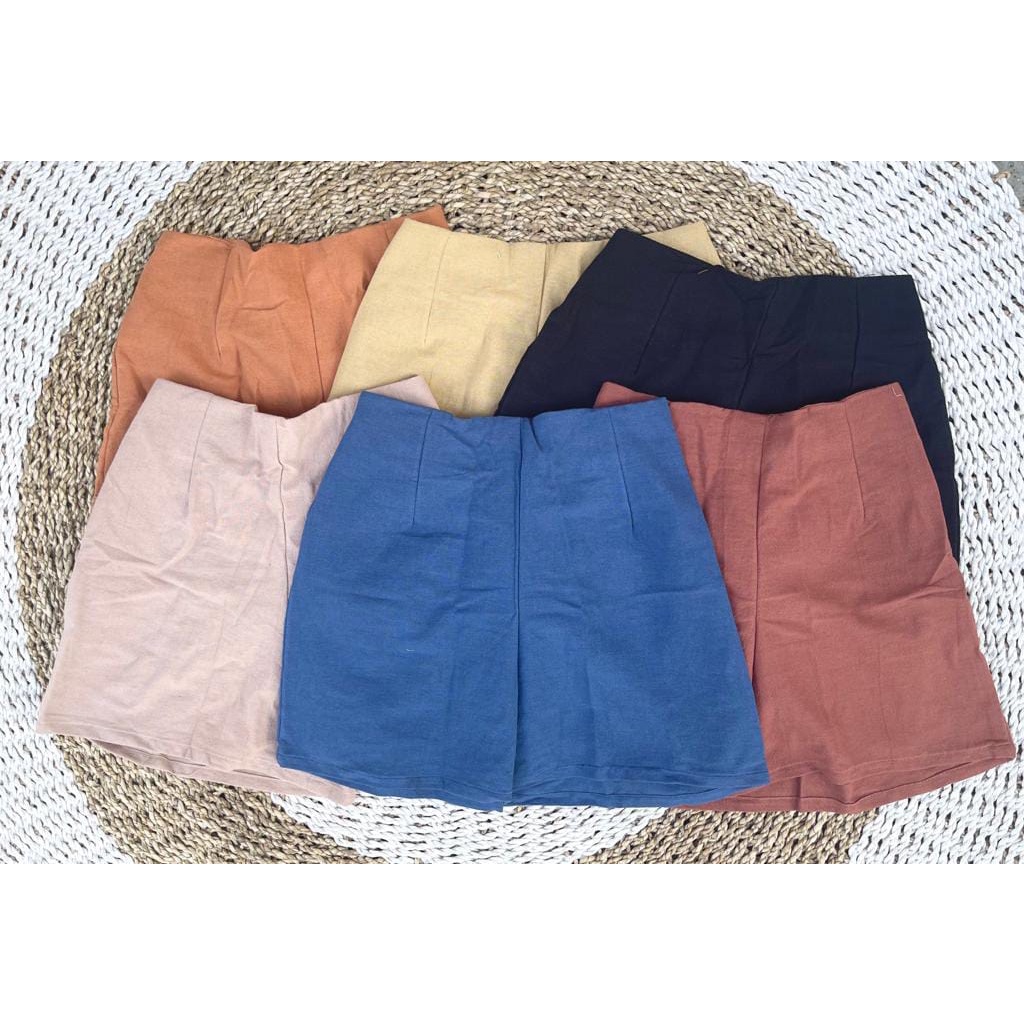 linen-women-s-shorts-linen-shopee-malaysia