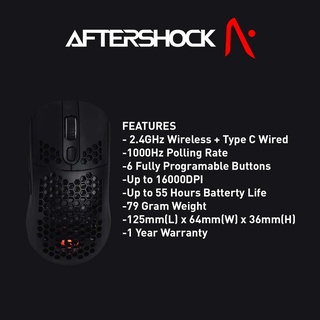 Aftershock HEXAR PRO Wireless Gaming Mouse | Shopee Malaysia
